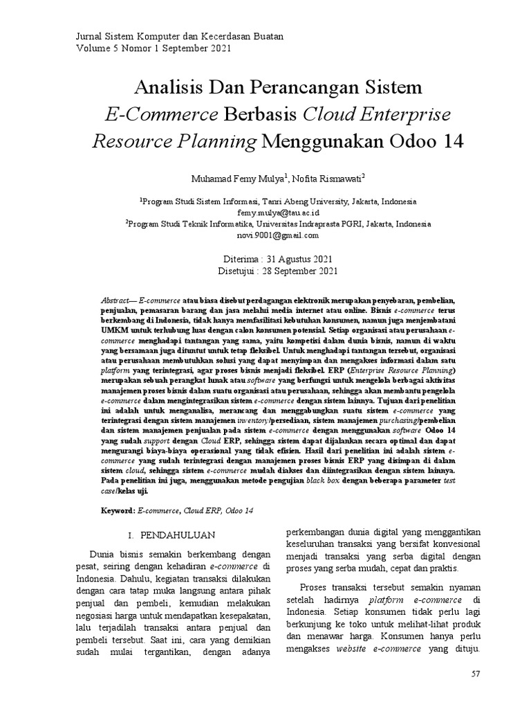 229-Article Text-999-1-10-20210930 | PDF | Teknologi & Rekayasa