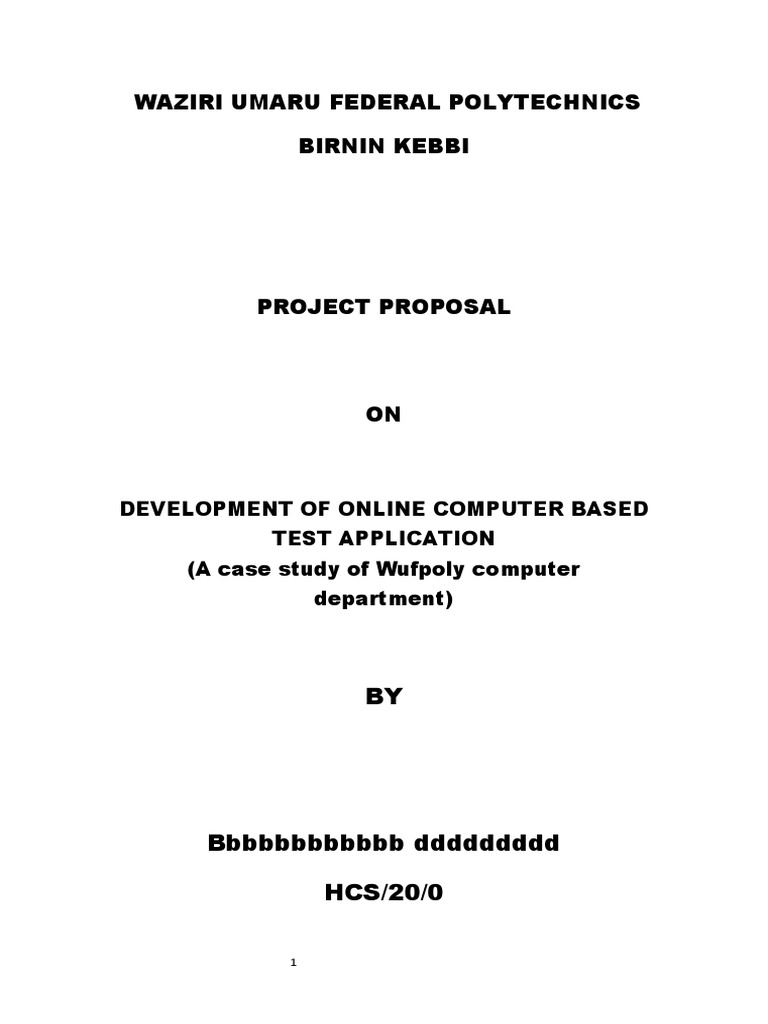 Project Proposal Seminar | PDF | Standardized Tests | University And ...