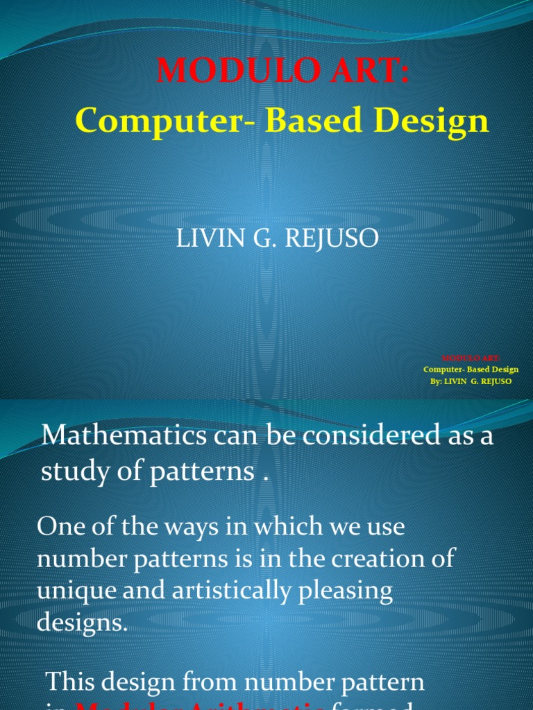 Vdocuments - MX Modulo Art Computer Based Design | PDF | Algebra ...