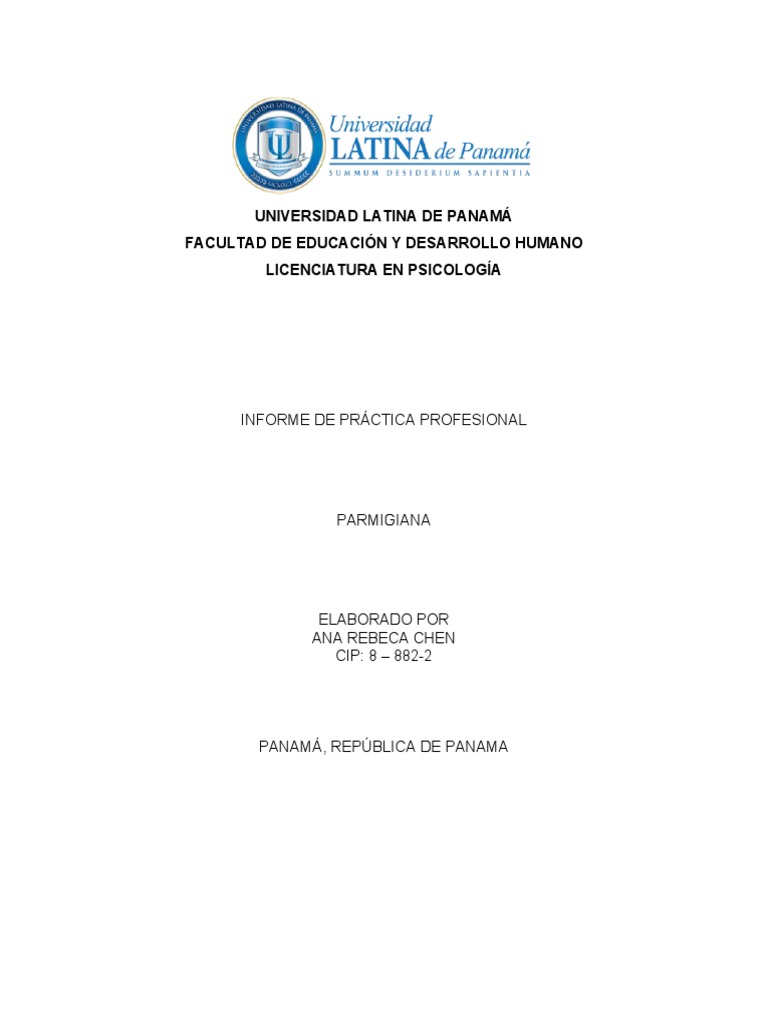 Informe Practica Final | PDF | Estrés (biología) | Sicología