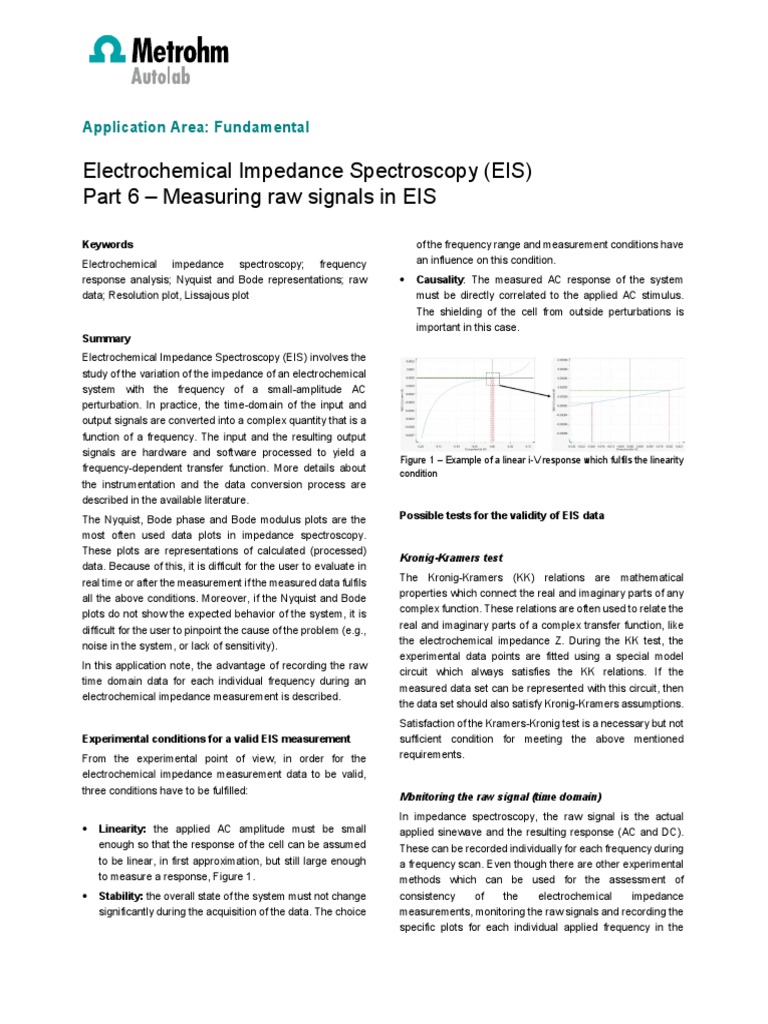An Eis 006 | PDF | Electrical Impedance | Complex Number
