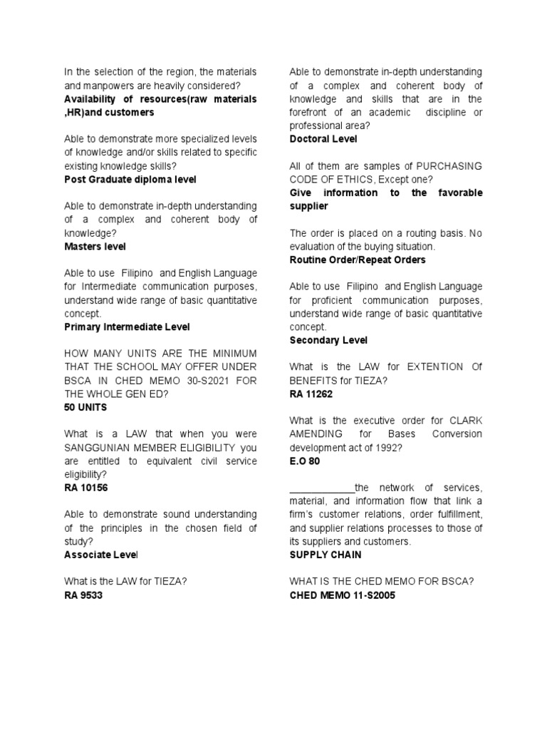 An Analysis of Laws, Regulations, and Concepts Related to Purchasing ...