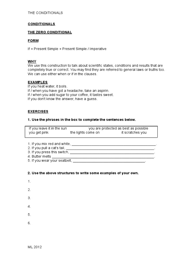 Conditionals ML | PDF | Linguistic Typology | Semantic Units
