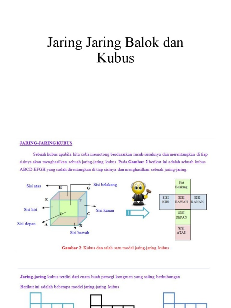 Jaring Jaring Balok Dan Kubus | PDF