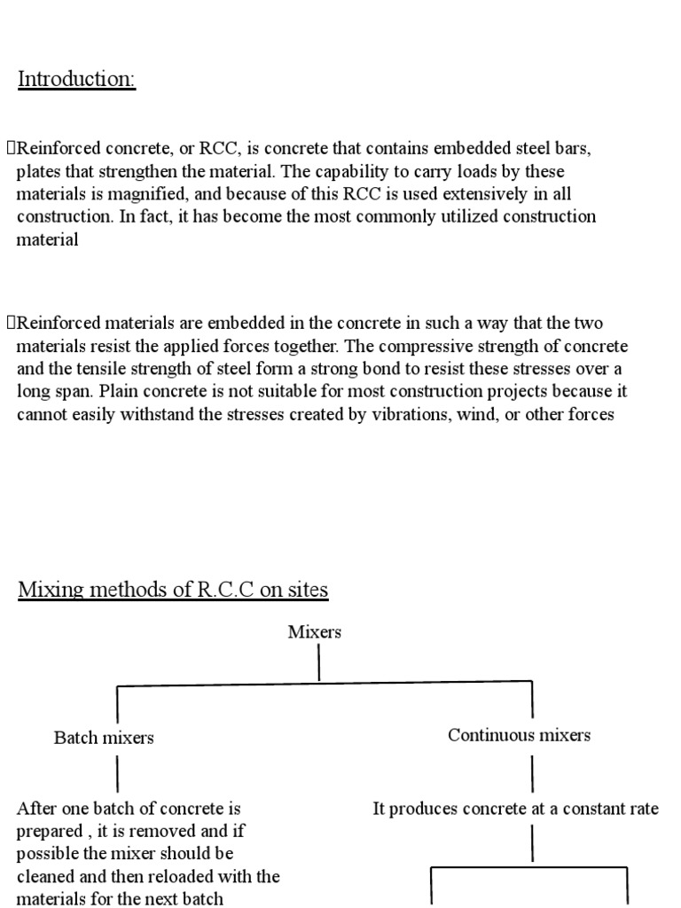 Unit-4 (RCC) | PDF | Concrete | Strength Of Materials