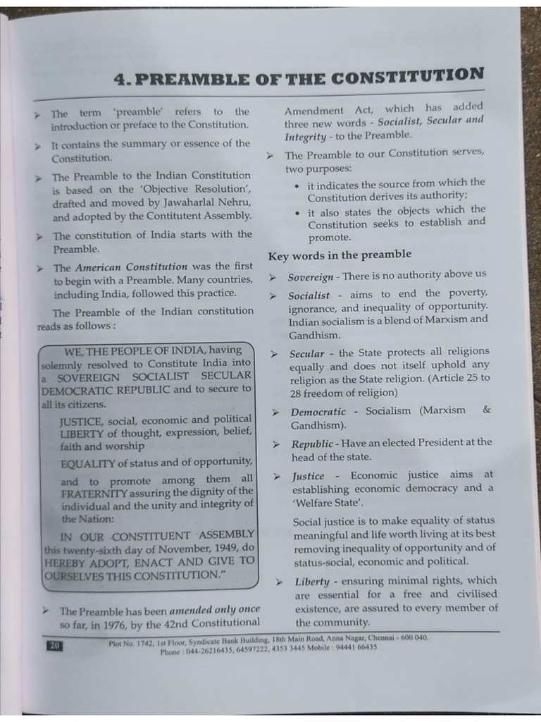 Polity English Medium Notes | PDF