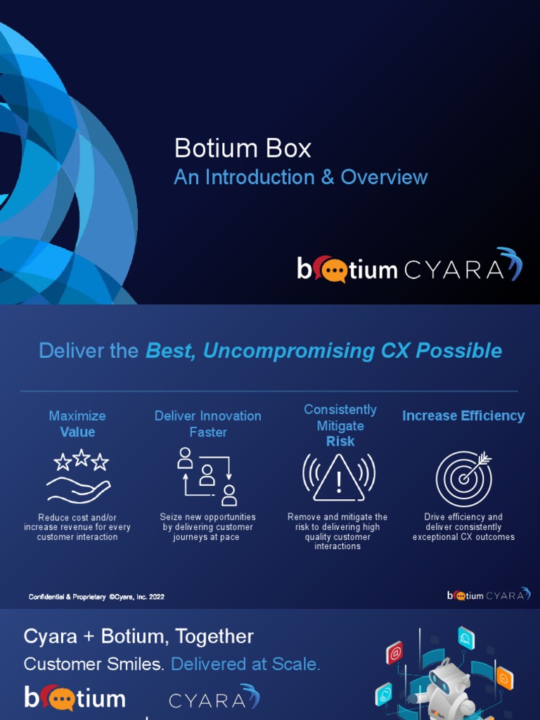 Botium Box Overview - Ibm.042722 | PDF | Software Testing | Mobile App