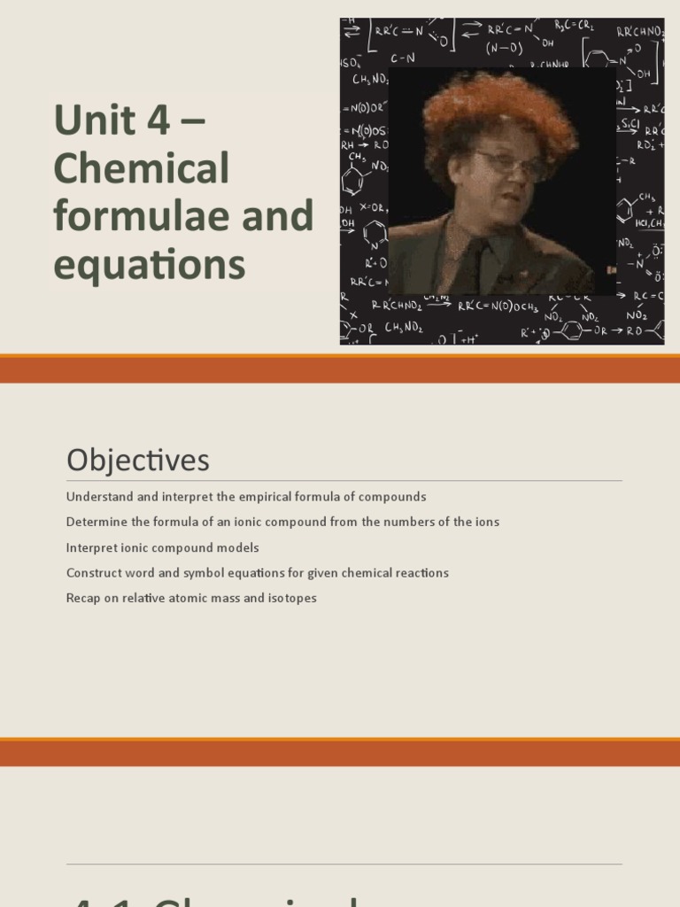 Chemical Formulae and Equations: Understanding Empirical Formulae, Writing and Balancing ...