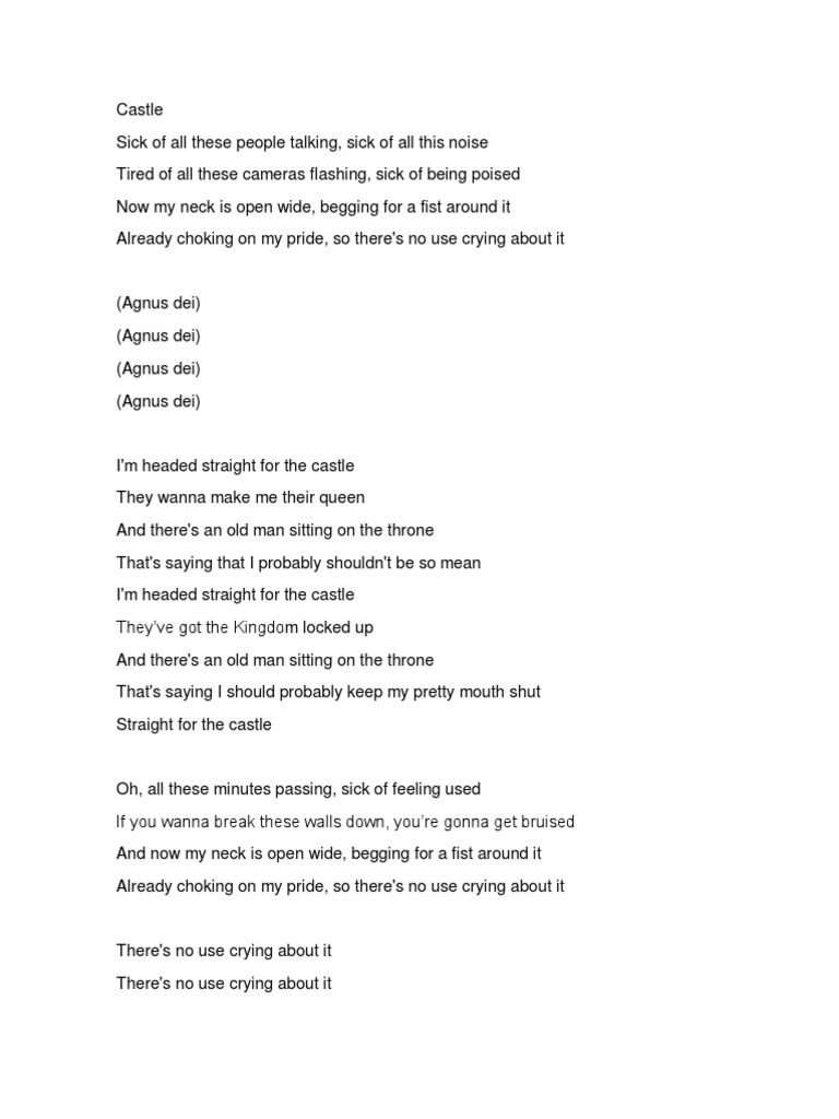 Castle Halsey | PDF | Poetry
