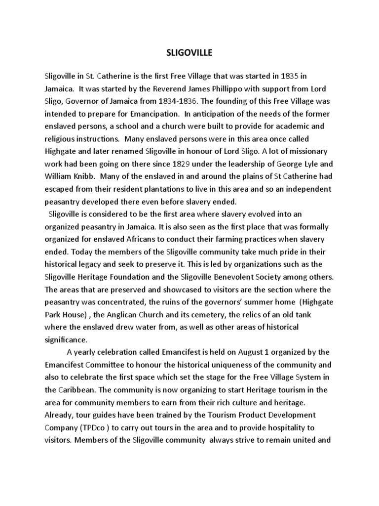 SLIGOVILLE | PDF | Slavery | Unfree Labour