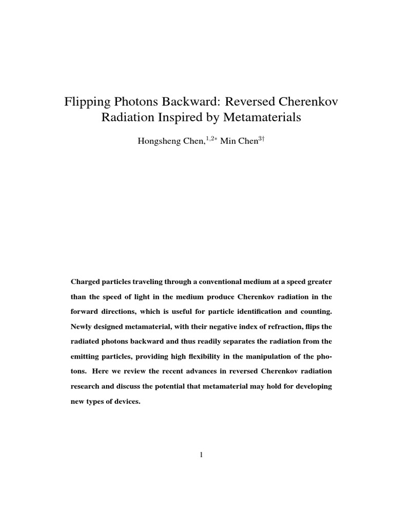 MIT8 - 07F12 - ln13 - Flipping Photons Backward, Reversed Cherenkov ...