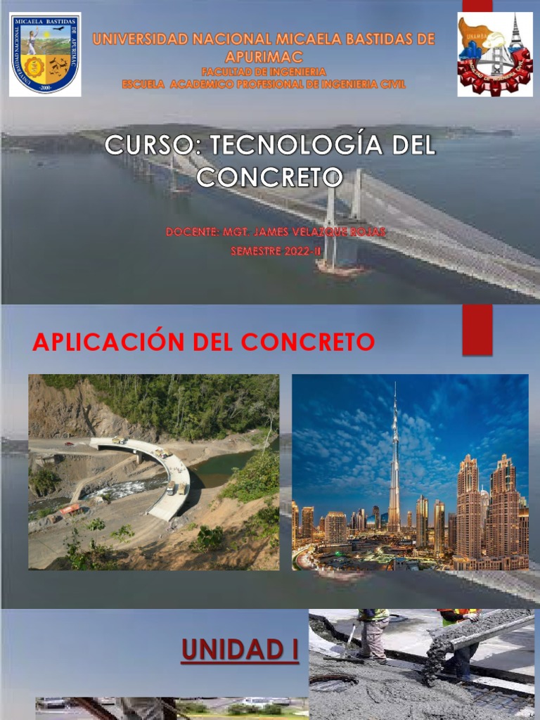 1 TC - Historia y Evolución Del Concreto | PDF | Hormigón | Mortero (Albañilería)