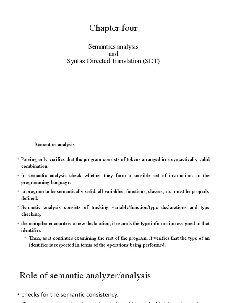 Chapter 4 Pdf Parsing Grammar 