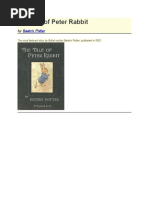 Peter Rabbit: Project Gutenberg eBook | PDF | Peter Rabbit