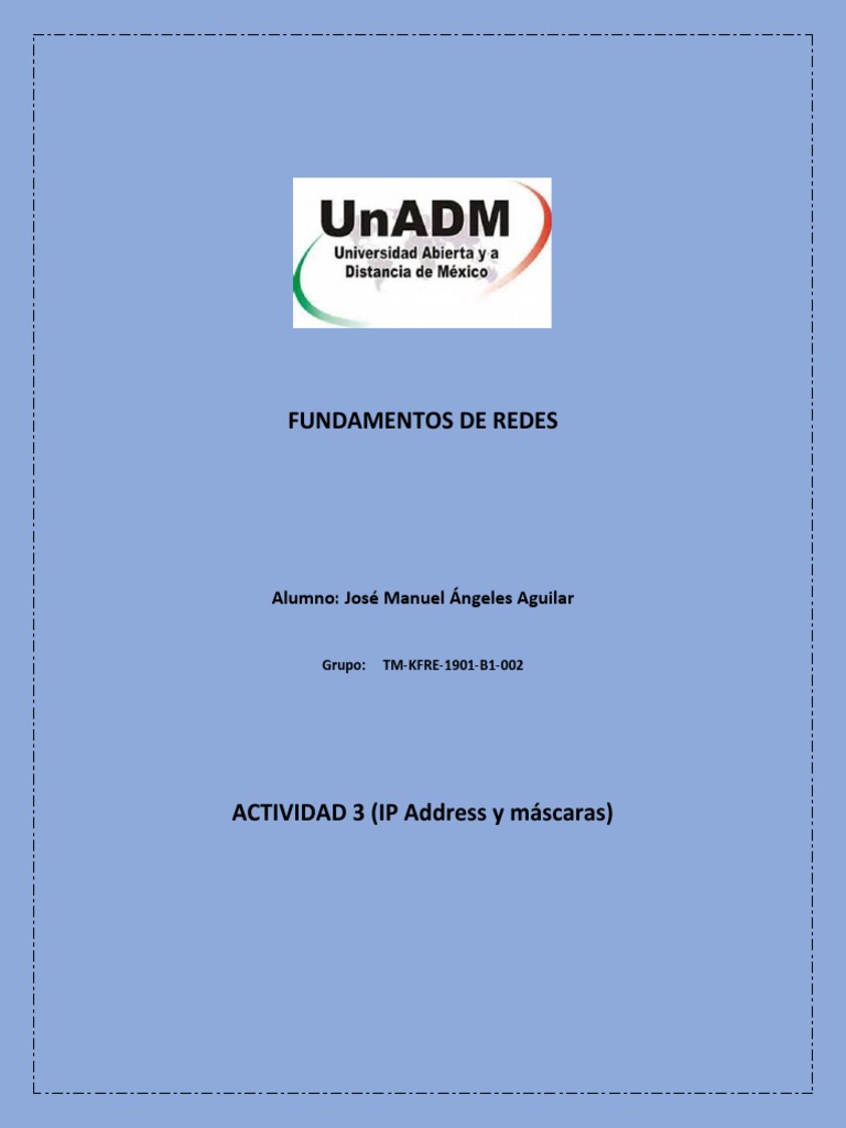 Kfre U3 A3 Joaa | PDF