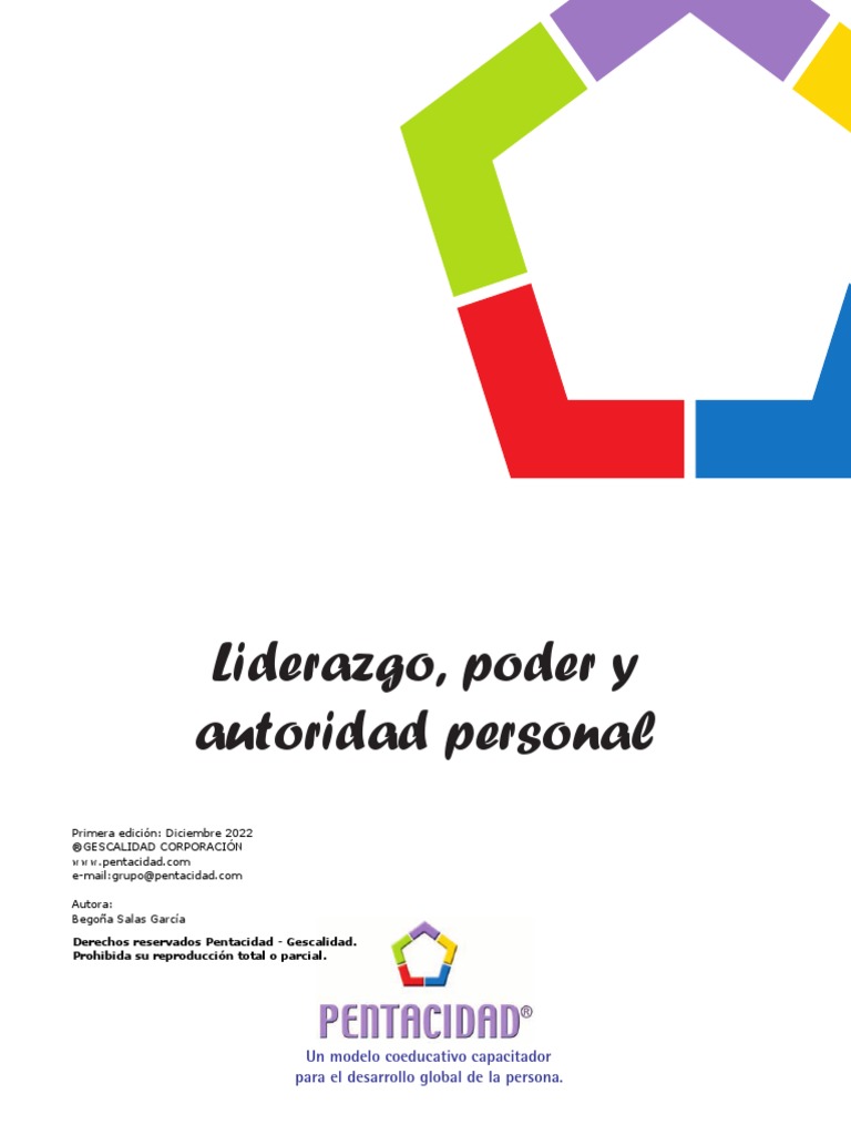 Libro CVP - Liderazgo Poder y Autoridad Personal | PDF | Amor | Mente