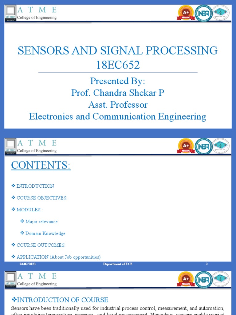 Open Elective Course 18EC652 CSP | PDF | Electronic Engineering | Electrical Engineering