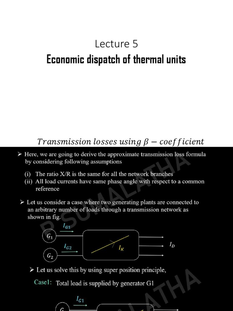 Lecture 5 | PDF | Power (Physics) | Electric Power