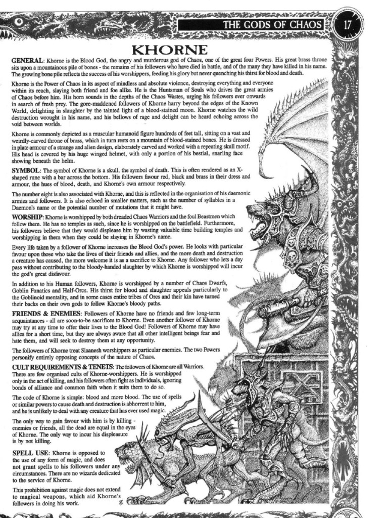 Khorne | PDF