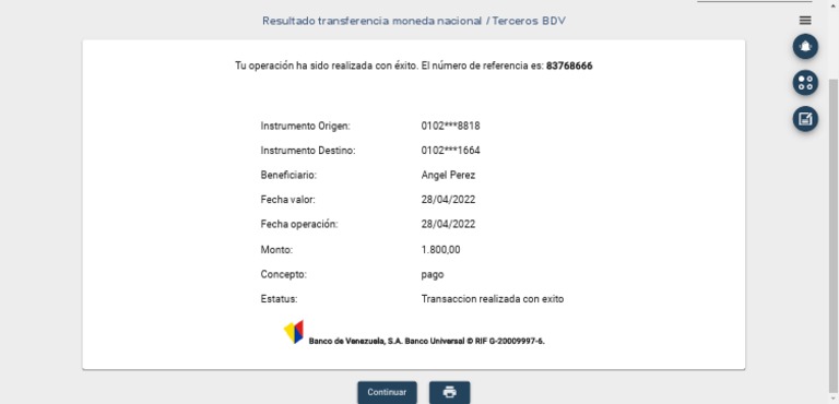 Tranferencia de Diserlab A Angel Perez 400 Lechugas | PDF | Finanzas y dinero | Derecho