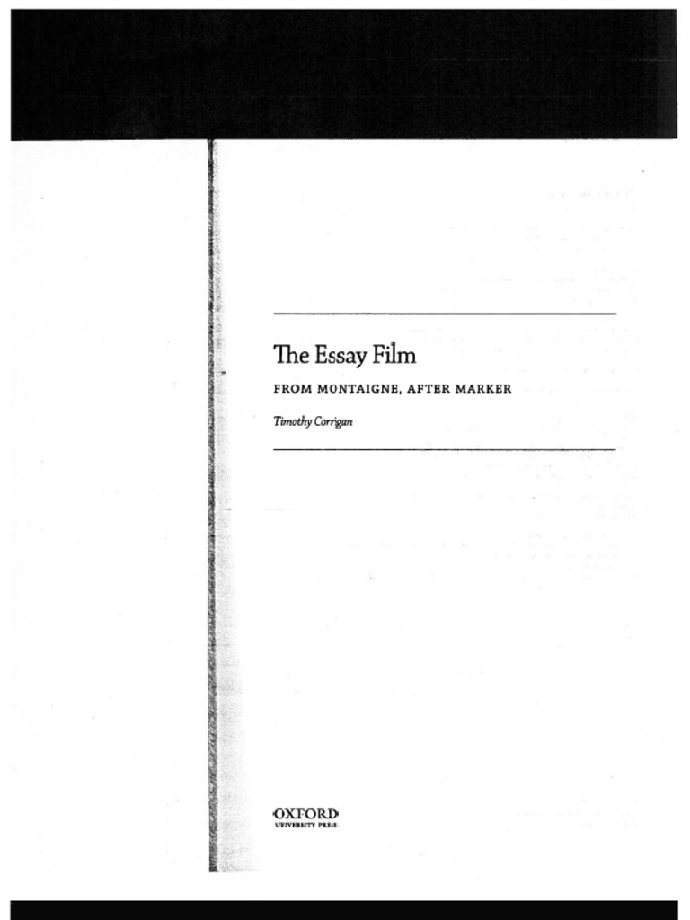 Essay Film Corrigan | PDF