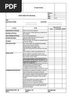 Ceiling Works Inspection Checklist | PDF
