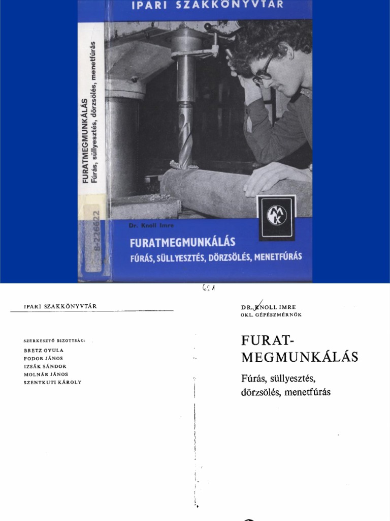 Knoll Imre Furatmegmunkalas | PDF