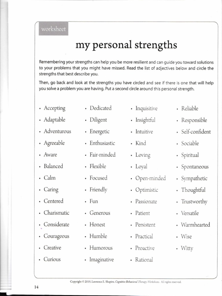 Personal Strength | PDF