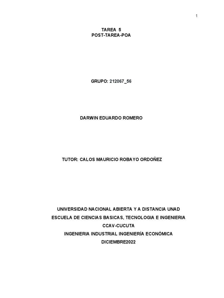 Tarea 5 - post-Tarea-POA | PDF