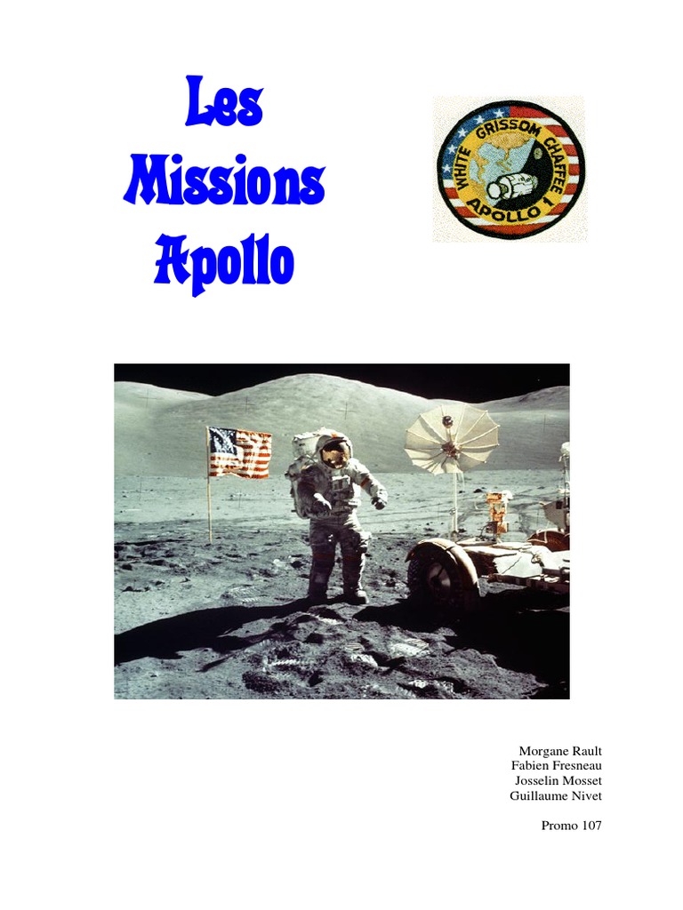 Les Missions Apollo | PDF | Module lunaire Apollo | Programme Apollo