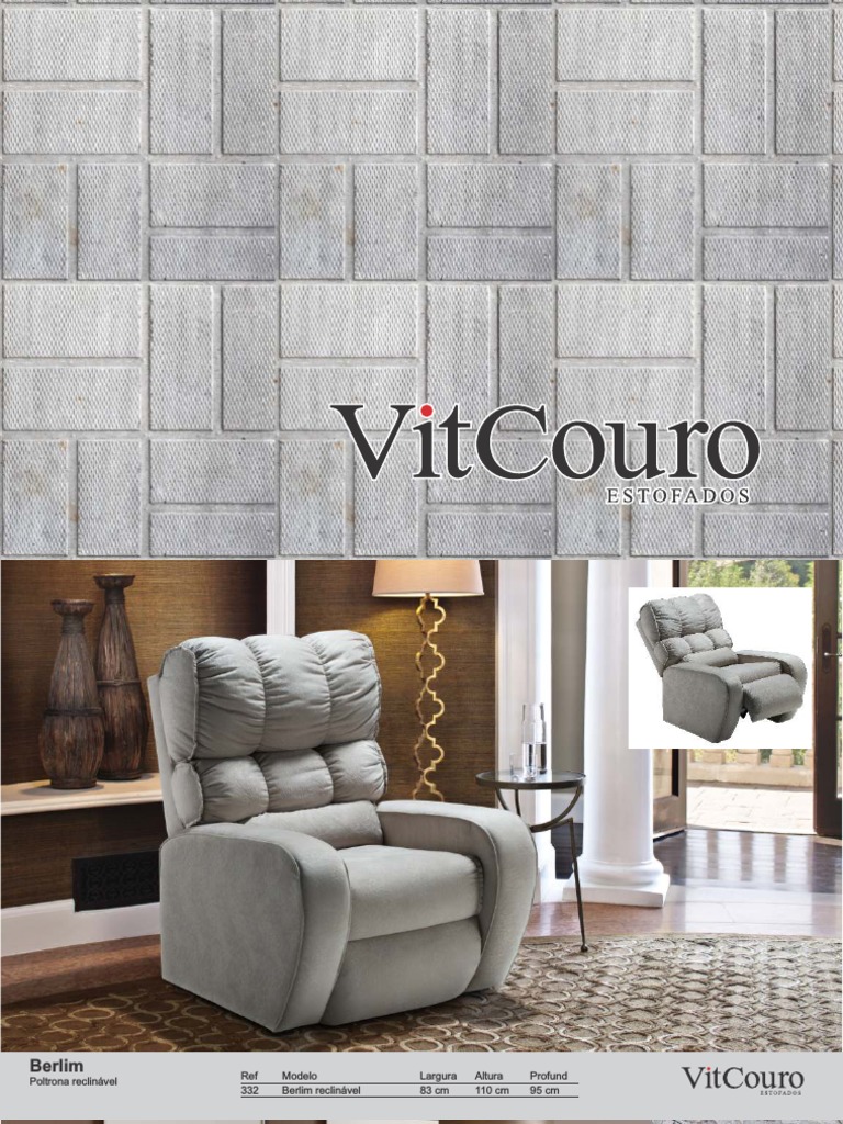 Vitcouro Estofados Catálogo 2021 Poltronas Ed 01 | PDF