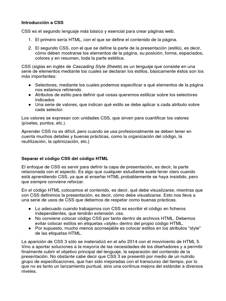 Unidad 3 | PDF | HTML | Programación de computadoras