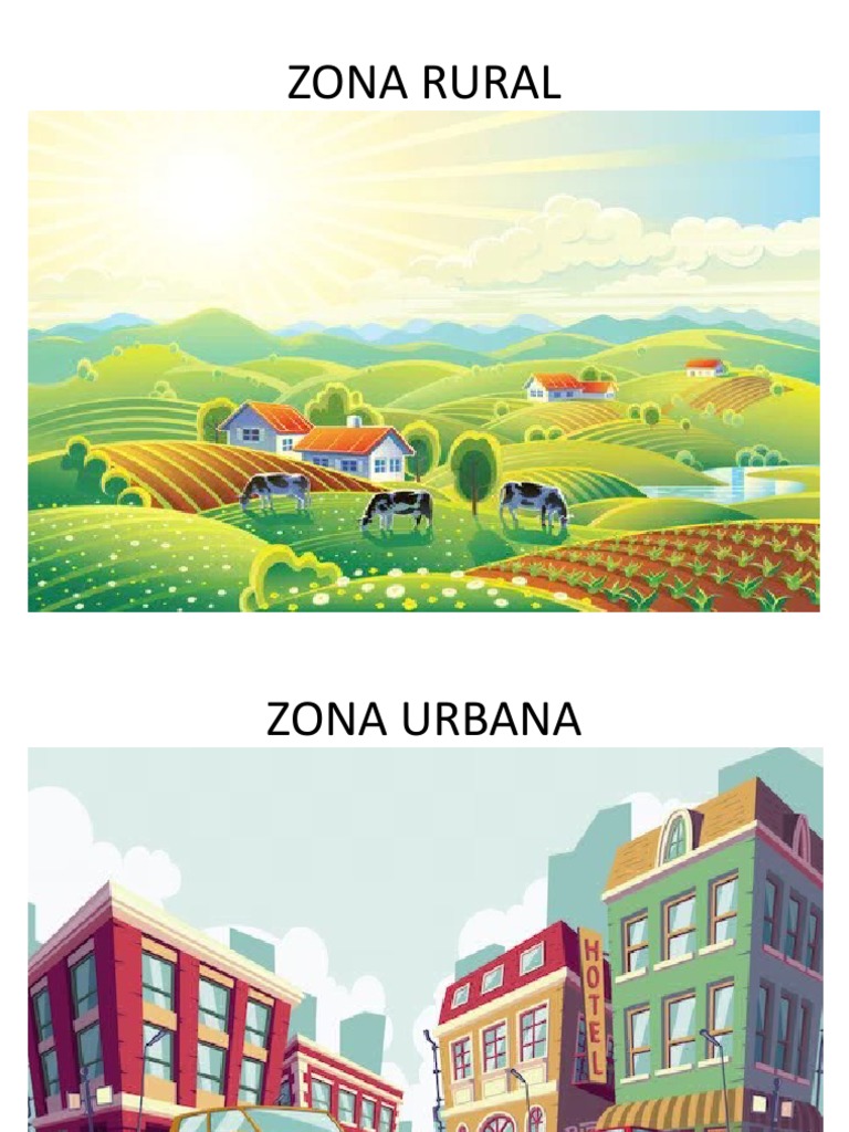 Zonas Rural y Urbana | PDF