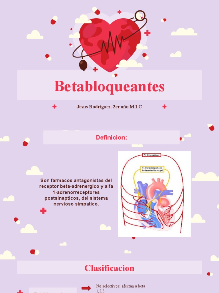Betabloqueantes | PDF | Medicina CLINICA | Especialidades Medicas