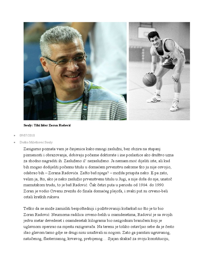Zoran Radović | PDF