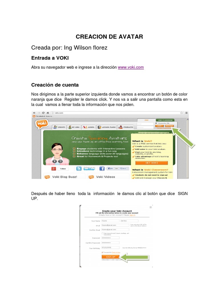 Voki | PDF | Desarrollo de software | ciberespacio