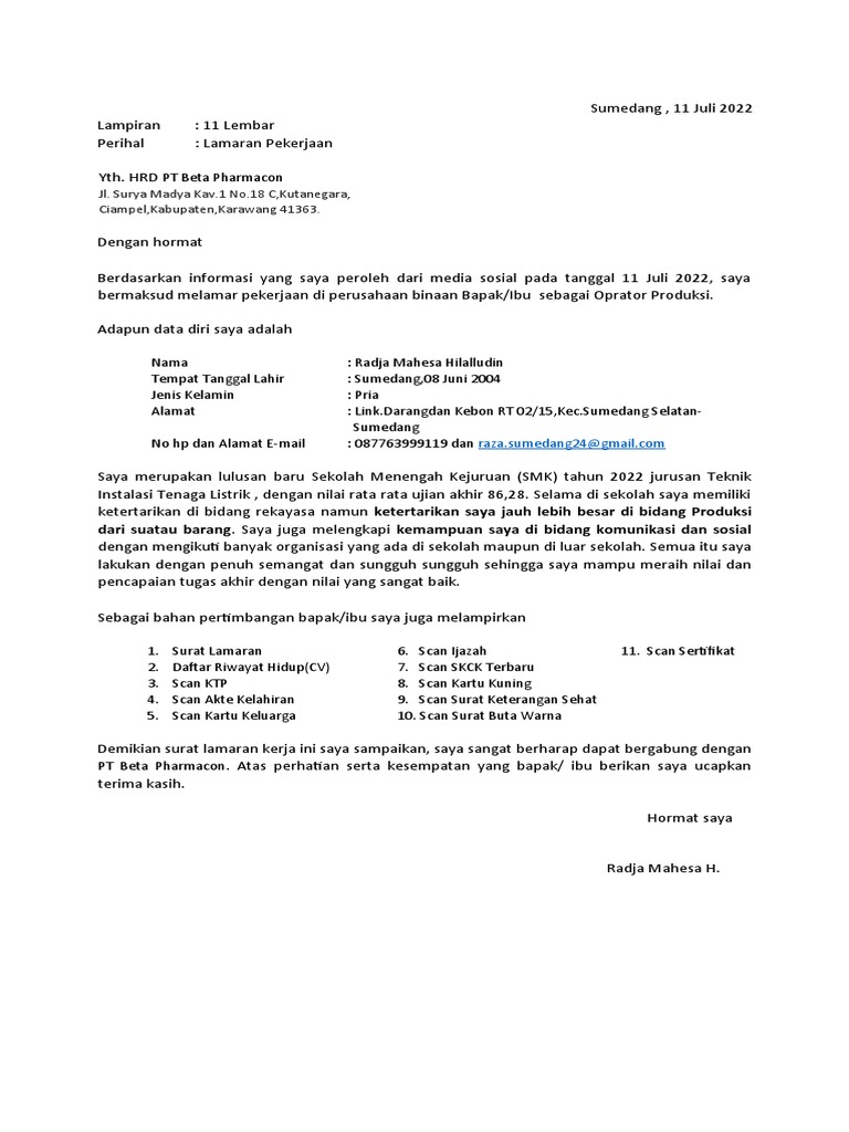 PT Beta Pharmacon | PDF
