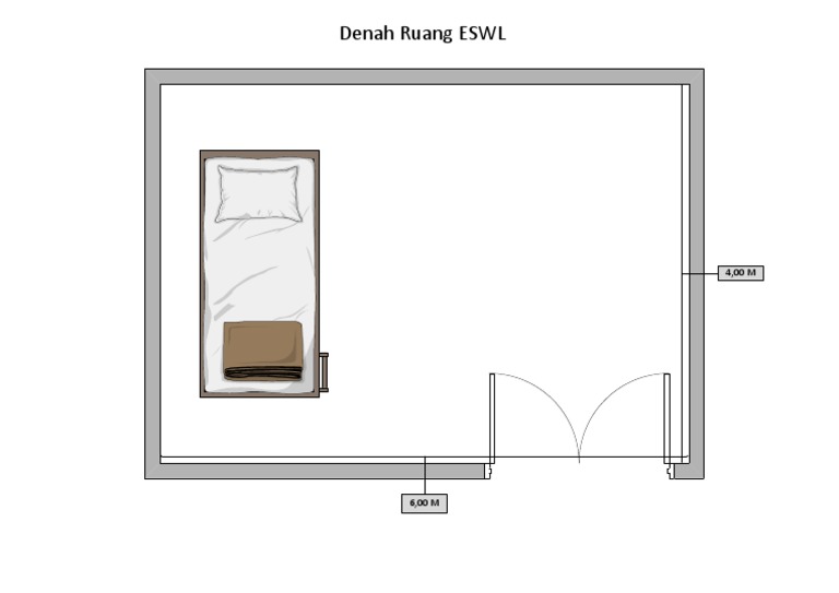 Denah Ruang ESWL Baru Revisi | PDF