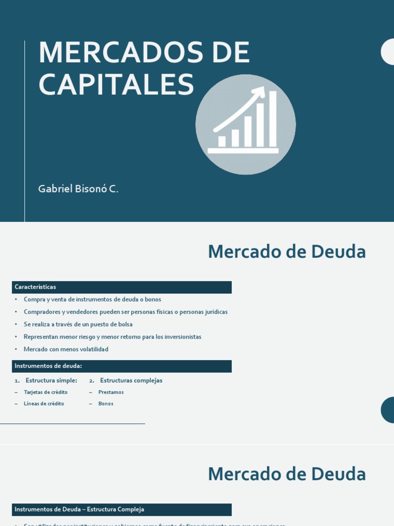 Mercado de Deuda | PDF | Bonos corporativos | Deuda Mercado de Deuda | PDF | Bonos corporativos | Deuda