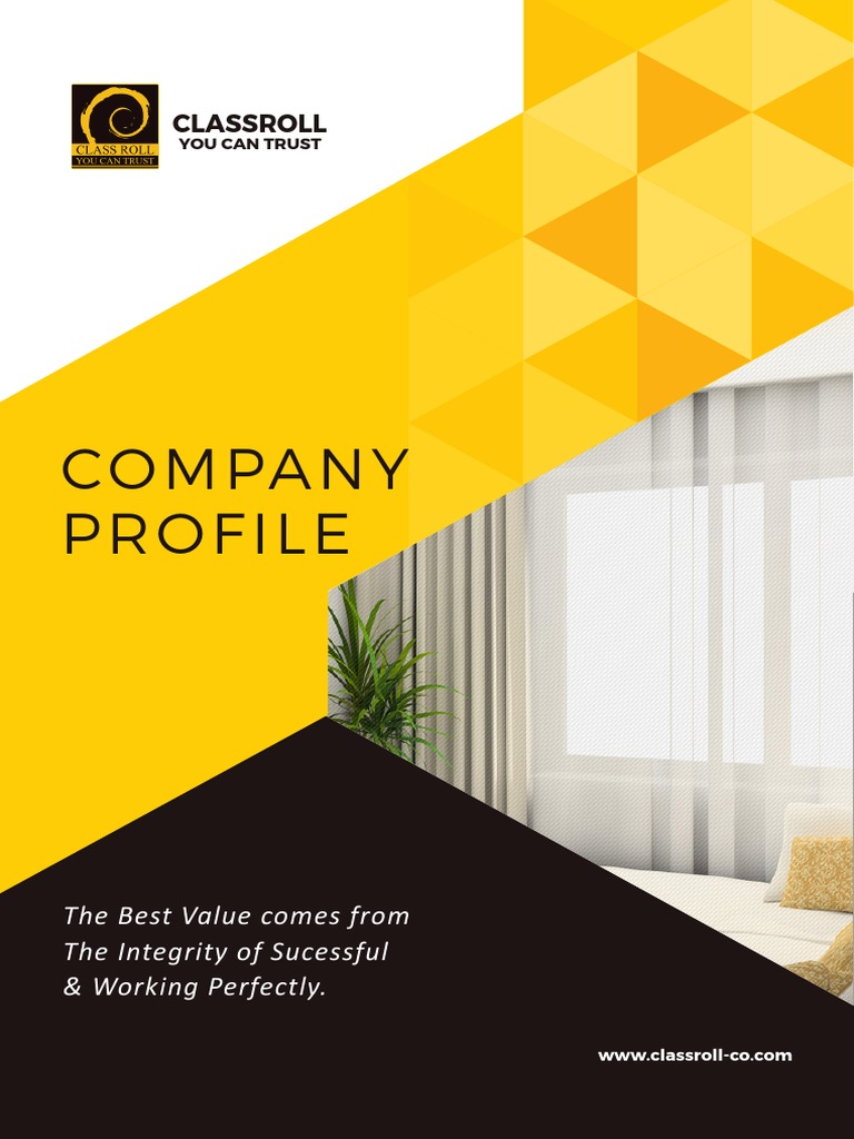 Classroll Company Profile | PDF | Curtain | Door