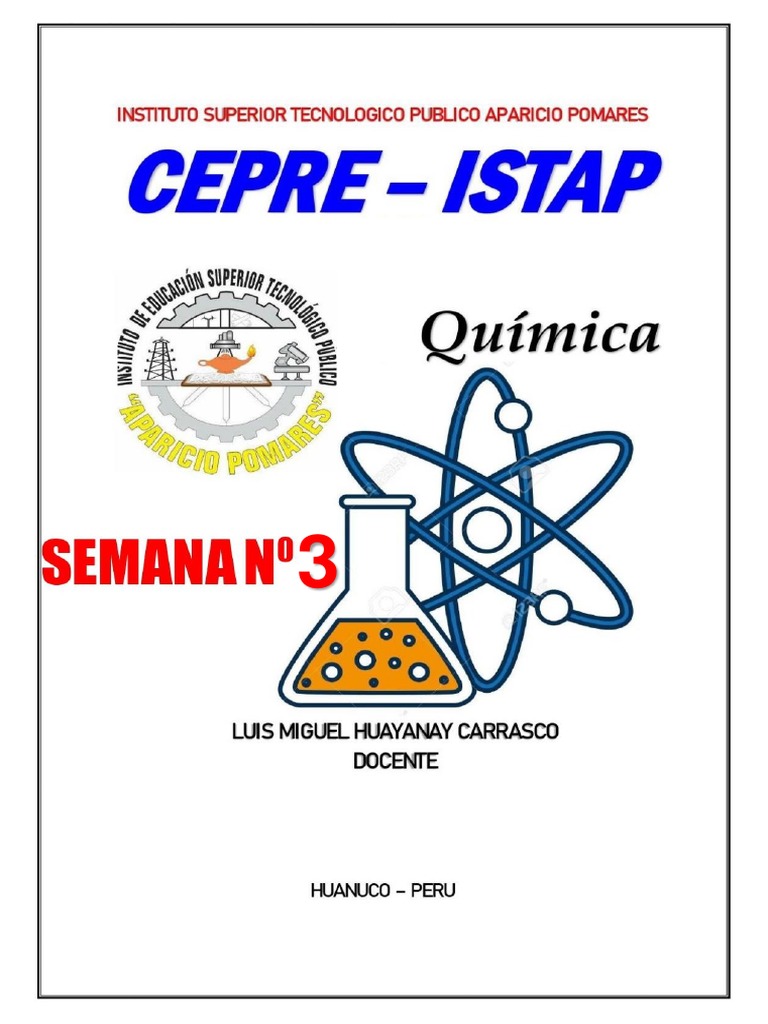 Semana 03 - Quimica Istap | PDF