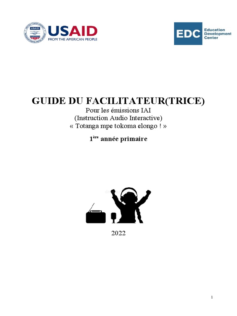 Guide D'écoute IAI-ATE - 1à16 - 2023 | PDF | Pédagogie | Cognition