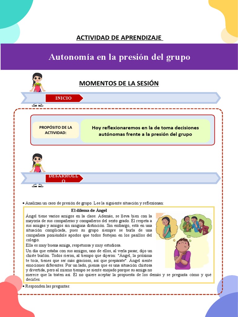 Actividad de Tutoria | PDF