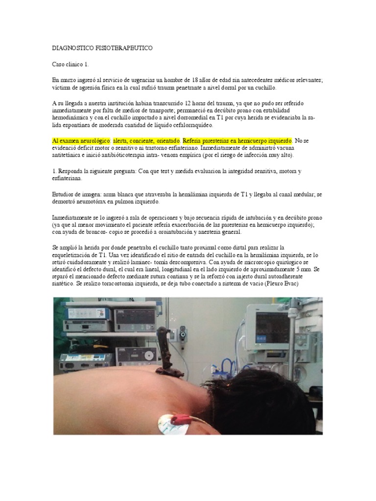 Casos y Test DX | PDF | Emergencias Médicas | Enfermedades y trastornos ...