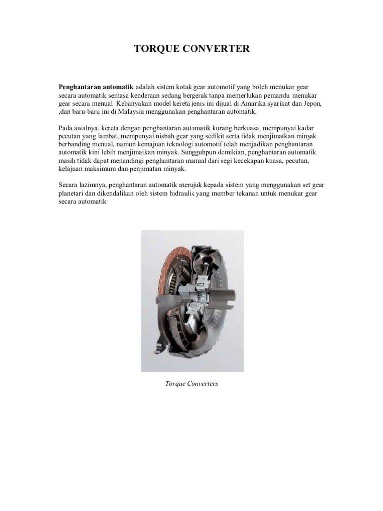 Torque Converter | PDF
