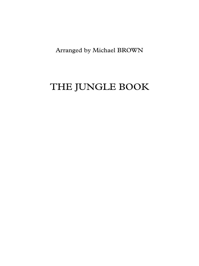 The Jungle Book | PDF