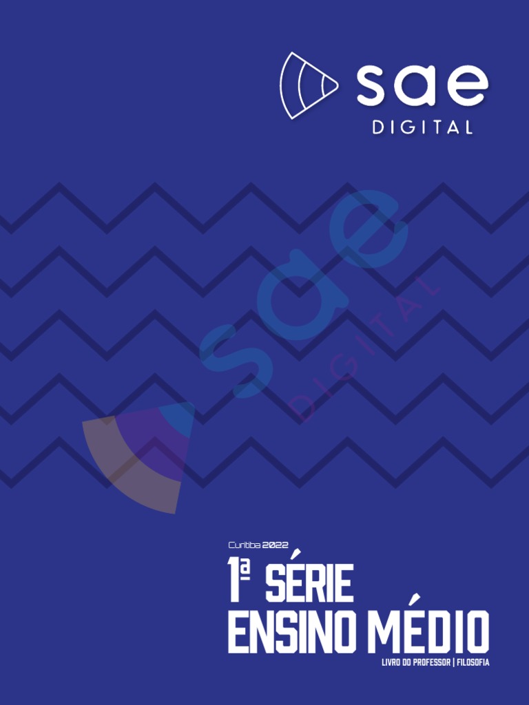 1º Ano Fil - Sae Digital | PDF | Aristóteles | Platão