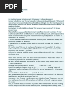 Oral Com Answer Exam | PDF | Communication | Nonverbal Communication