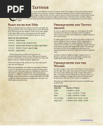 Simplified Guide to 5E Tattoos | PDF | Tattoo | Ink