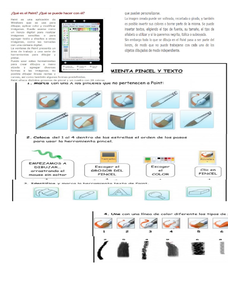 Practica de Paint | PDF